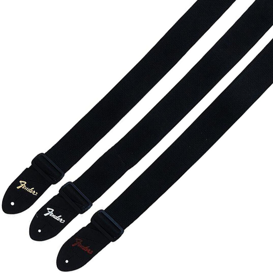 Fender Pick'N'Strap Guitar Strap -2", Black Polyester, various colours