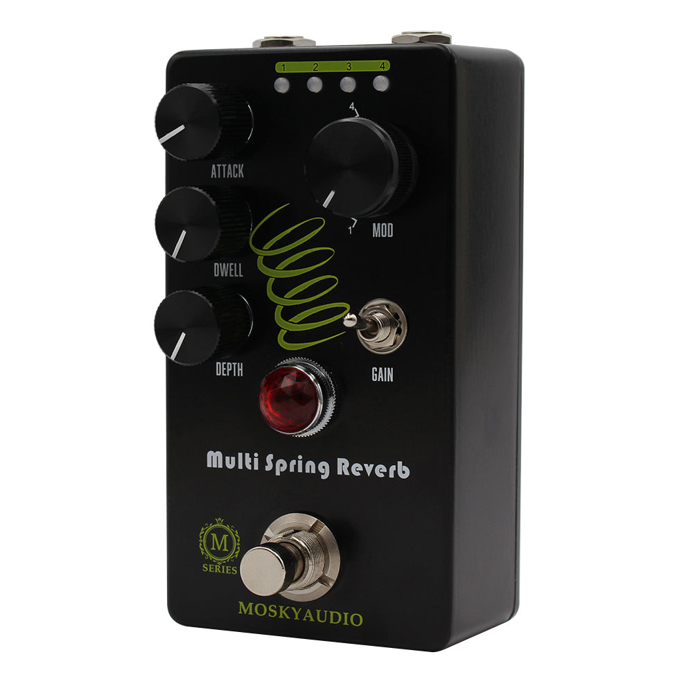 Mosky Multi Spring Reverb - 4 mode modulated digital pedal