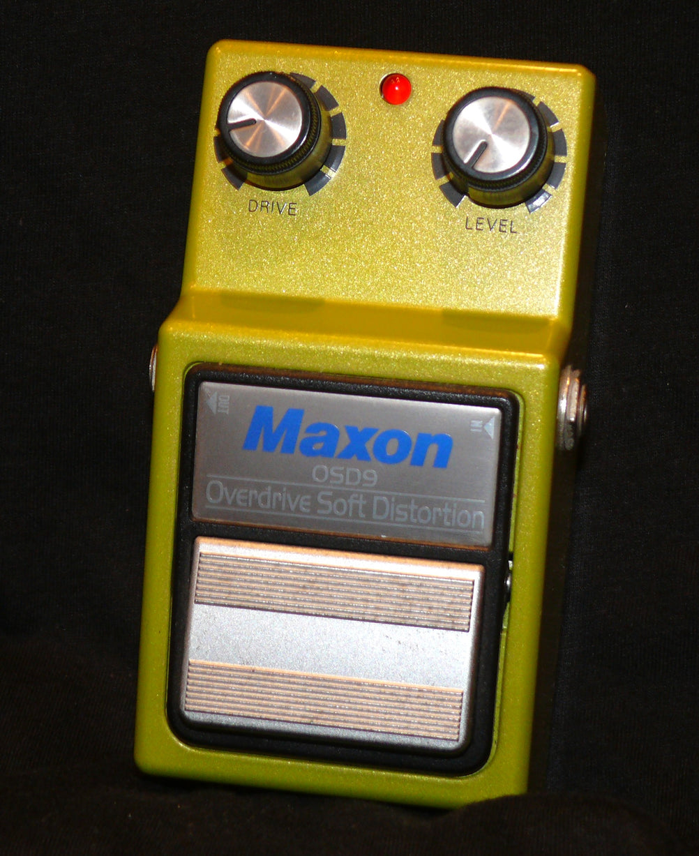 Maxon OSD9 Overdrive Soft Distortion-box & operating manual-Japan Made
