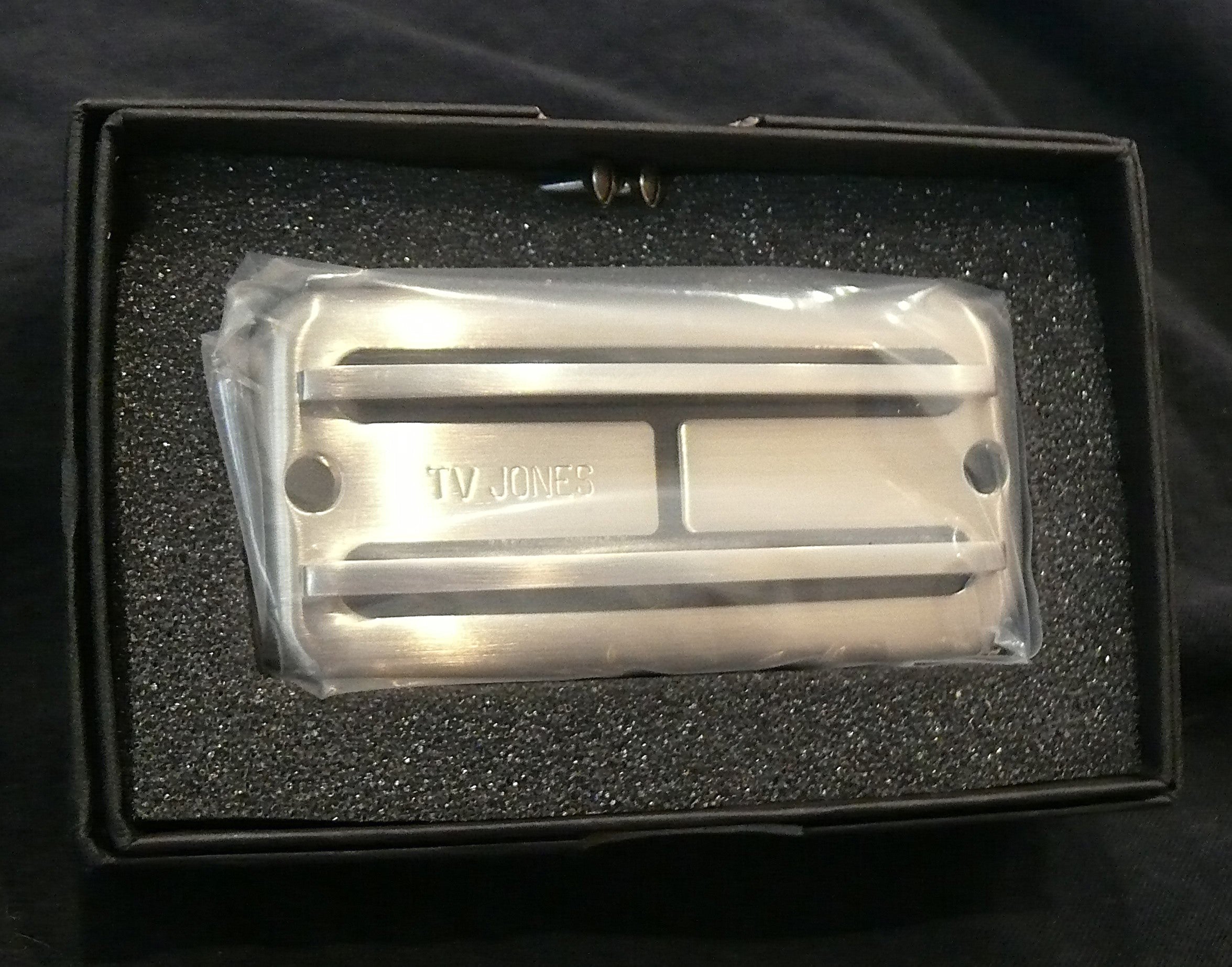 TV Jones Super'Tron™ Bridge Pickup - Universal Mount™ - Brushed Nickel