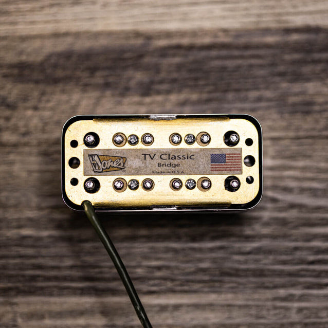 TV Jones Classic Bridge pickup-Universal Mount Chrome