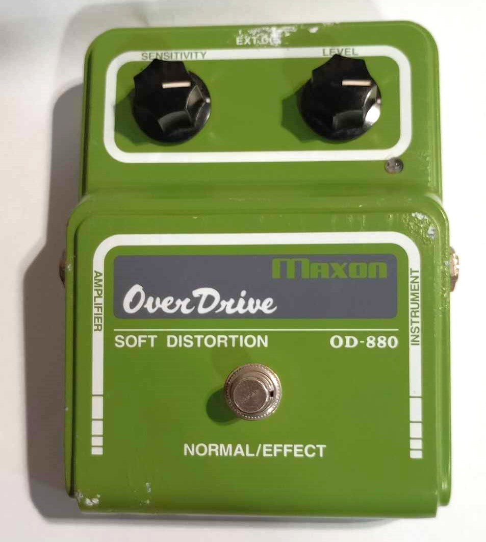 Maxon Japan OD-880 Soft Distortion 2000s - Green